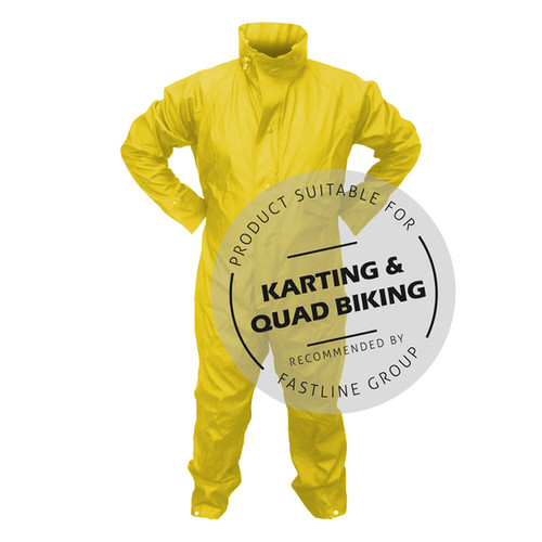 Premium Rain Yellow Coveralls | Fastline Group Trade