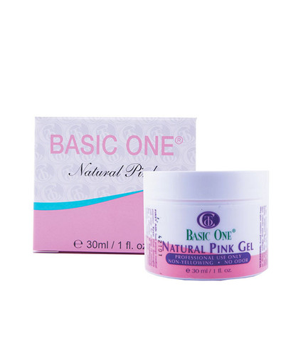 BASIC ONE NATURAL PINK GEL 1oz REF COT292 | vnails