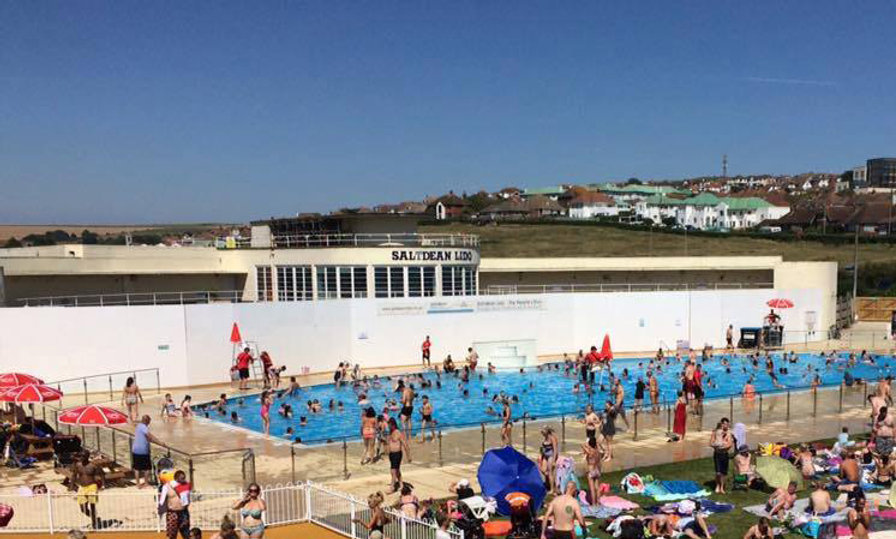 Free Lido Swimming for the Children of Saltdean