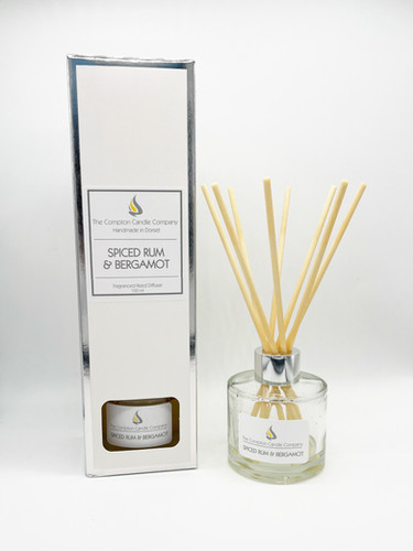 Spiced Rum & Bergamot reed diffuser | Compton Candle Co.