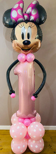MInnie Mouse Stand up character | The Balloon Shop Her