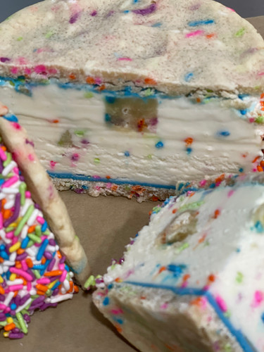Birthday Cake Ice Cream Sandwich | Waylon's Handcrafted