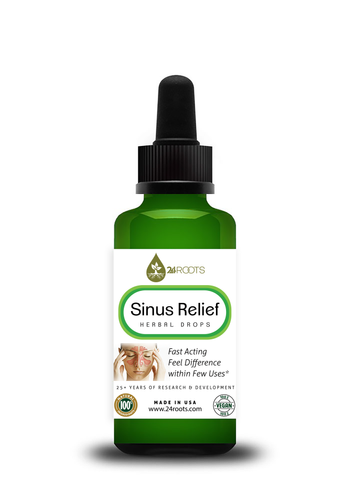 Sinus Relief Herbal Oil | 24Roots