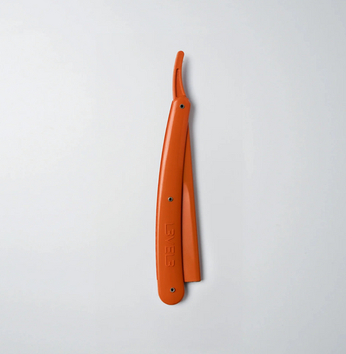Level 3 Straight Razor Holder Orange | Clipper Depot