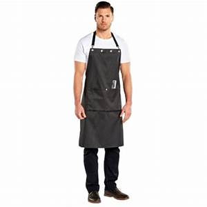 Scalpmaster Pinstripe Barber Apron | Clipper Depot