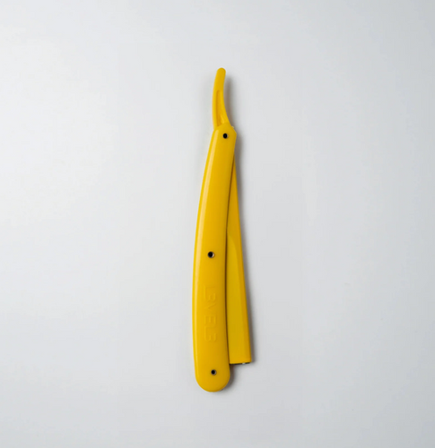 Level 3 Straight Razor Holder Yellow | Clipper Depot