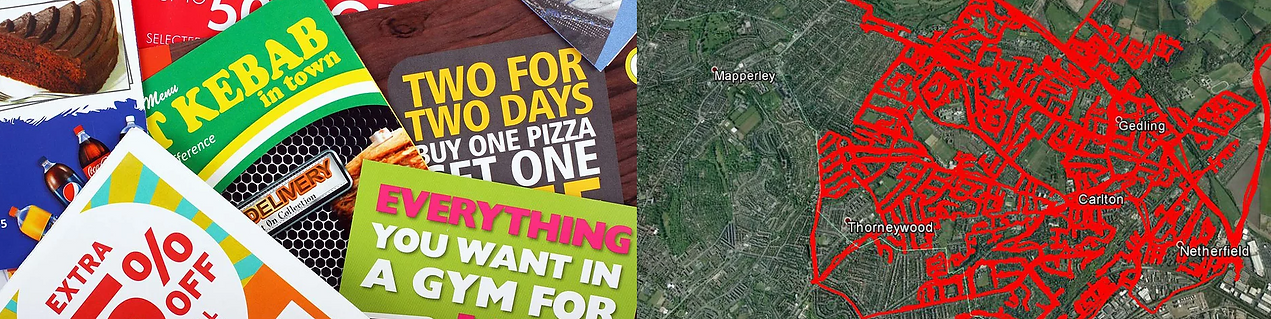 Leaflet Distribution Nottingham | Leaflet Media | GPS Tracked