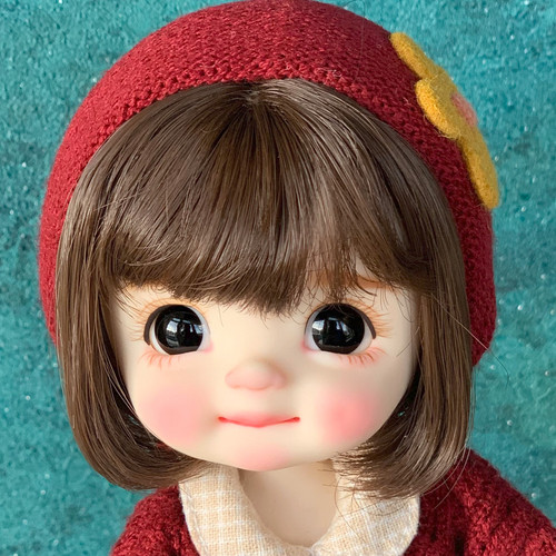 Bespoke STO Doll - "Dimple" - Large Size-Red Cardigan | Dollli ...