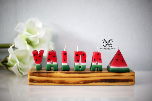 Yalda Letter Candle | Pupa Gallery