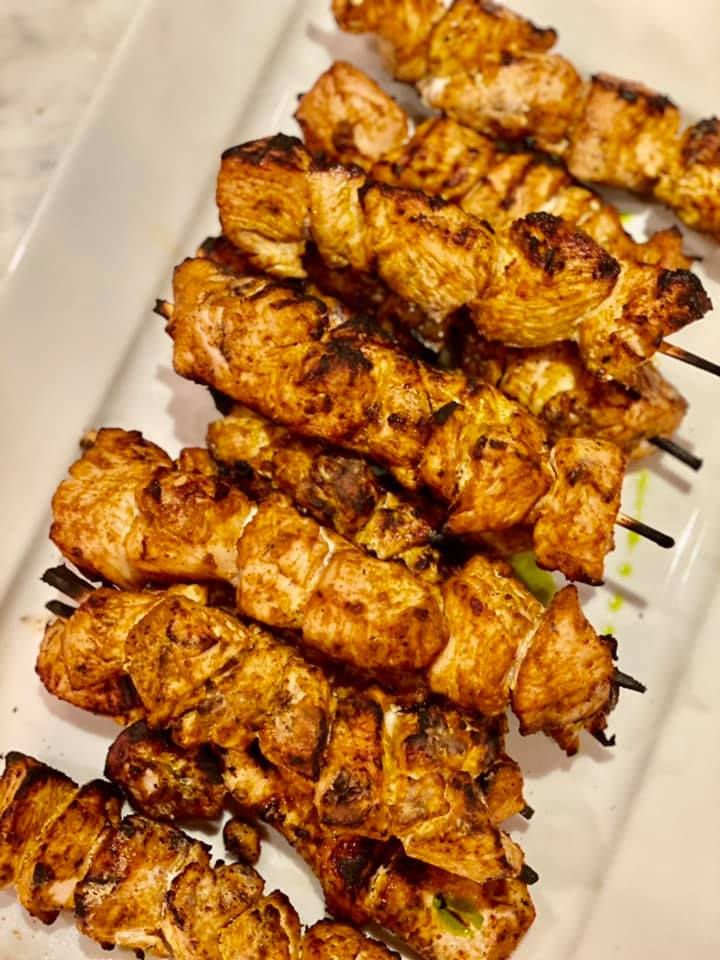Chicken Shawarma kebabs