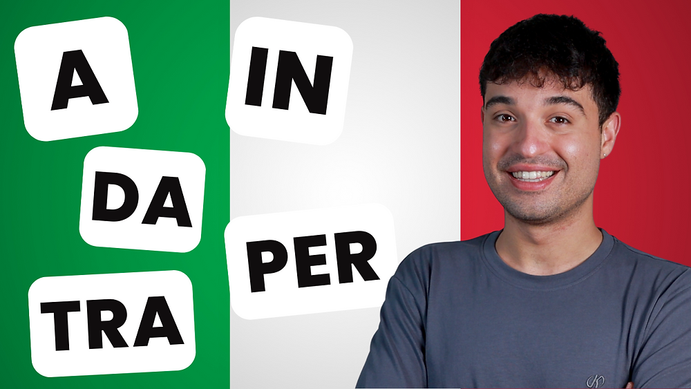 Teacher Stefano - Learn Prepositions in Italian