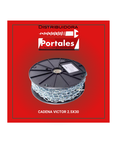 CADENA VICTOR 2.5X30 | tornillosportales