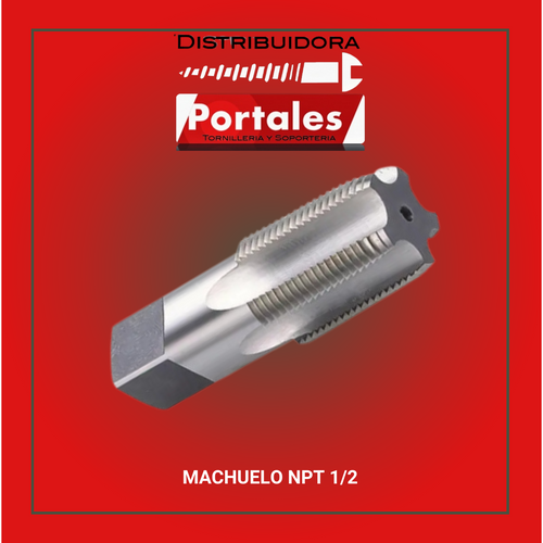 MACHUELO NPT 1/2 | tornillosportales