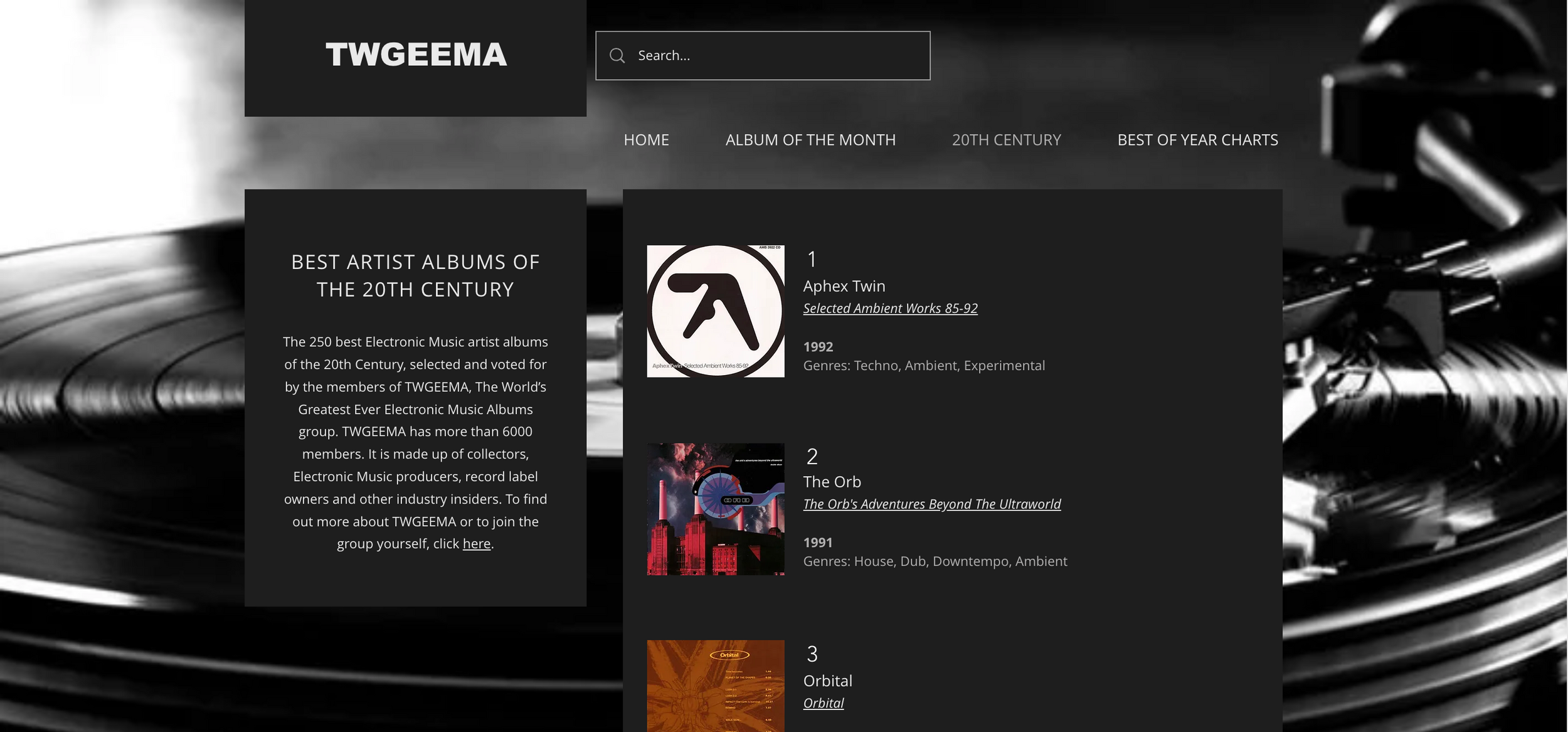 The 250 Best Electronic Albums of the 20th Century