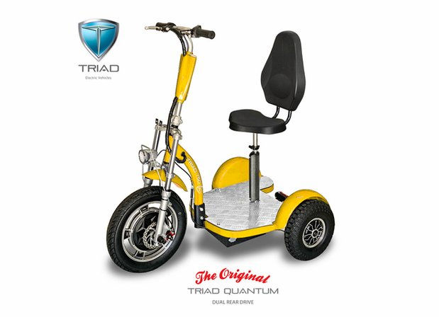 TRIAD LIFE | Triad Electric Vehicles | 3 Wheel Electric Scooters