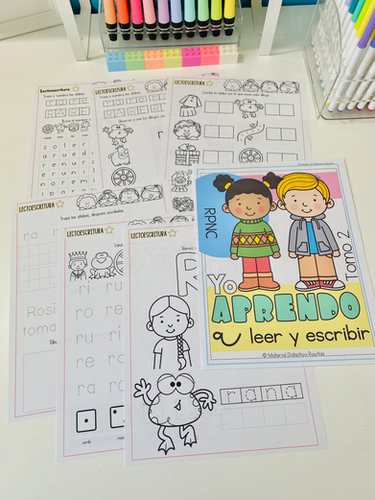 Cuadernillo Yo aprendo a leer y escribir | MD Rayitas