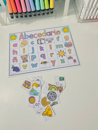 Tablero del Abecedario | MD Rayitas