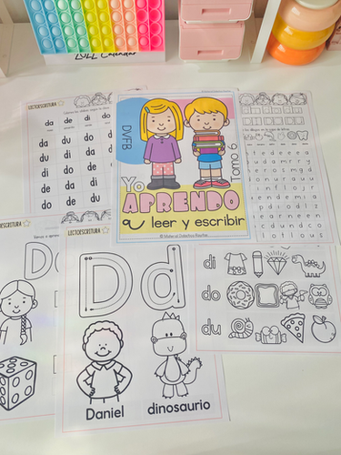 Cuadernillo Yo aprendo a leer y escribir | MD Rayitas