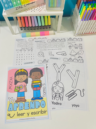 Cuadernillo Yo aprendo a leer y escribir | MD Rayitas