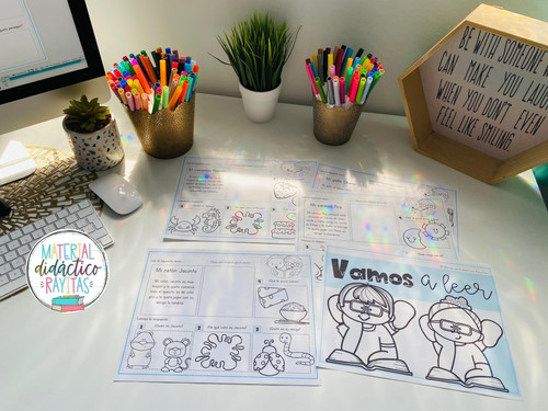 Cuadernillo Vamos a leer Preescolar | MD Rayitas