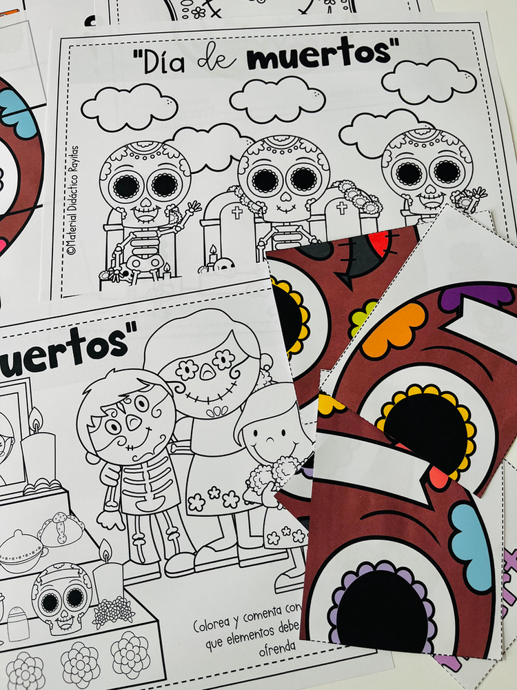 Actividades del día de muertos