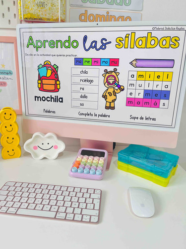 Juego Interactivo Aprendo las Sílabas MSTRL | Lectoescritura | VIP Primaria