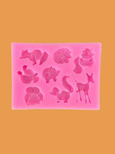 Molde de Silicon Animales del Bosque | SprinklesCancun