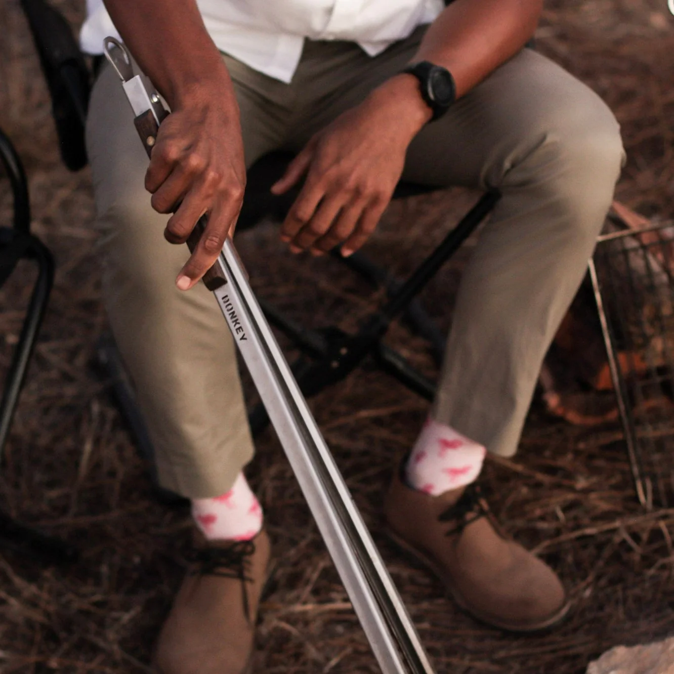 Donkey Long Tong - 80cm Fire Tongs | North Barbeque