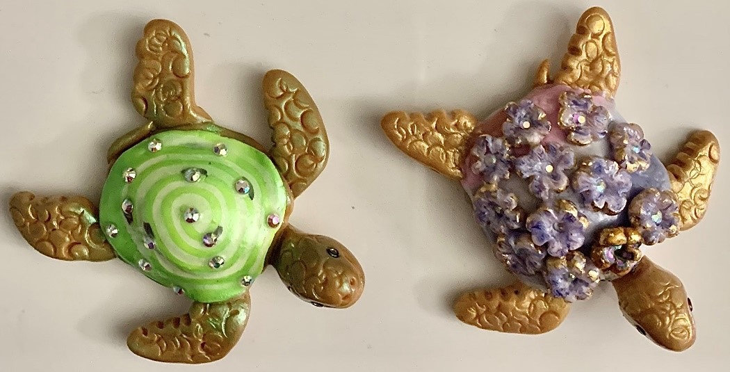 polymer clay sea turtle tutorial