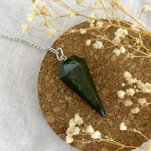 Bloodstone Pendulum | Lapid Art