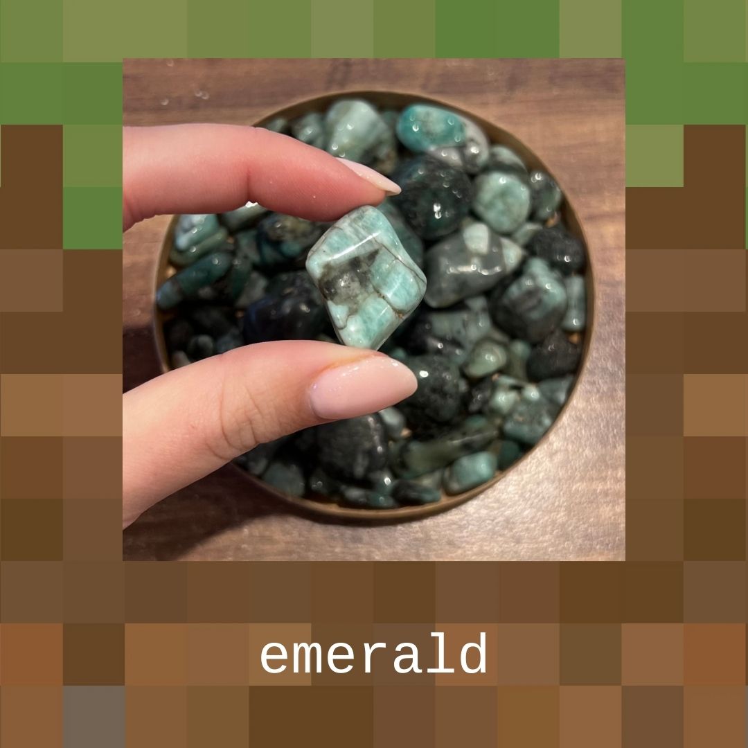 IDENTIFY YOUR MINECRAFT CRYSTALS