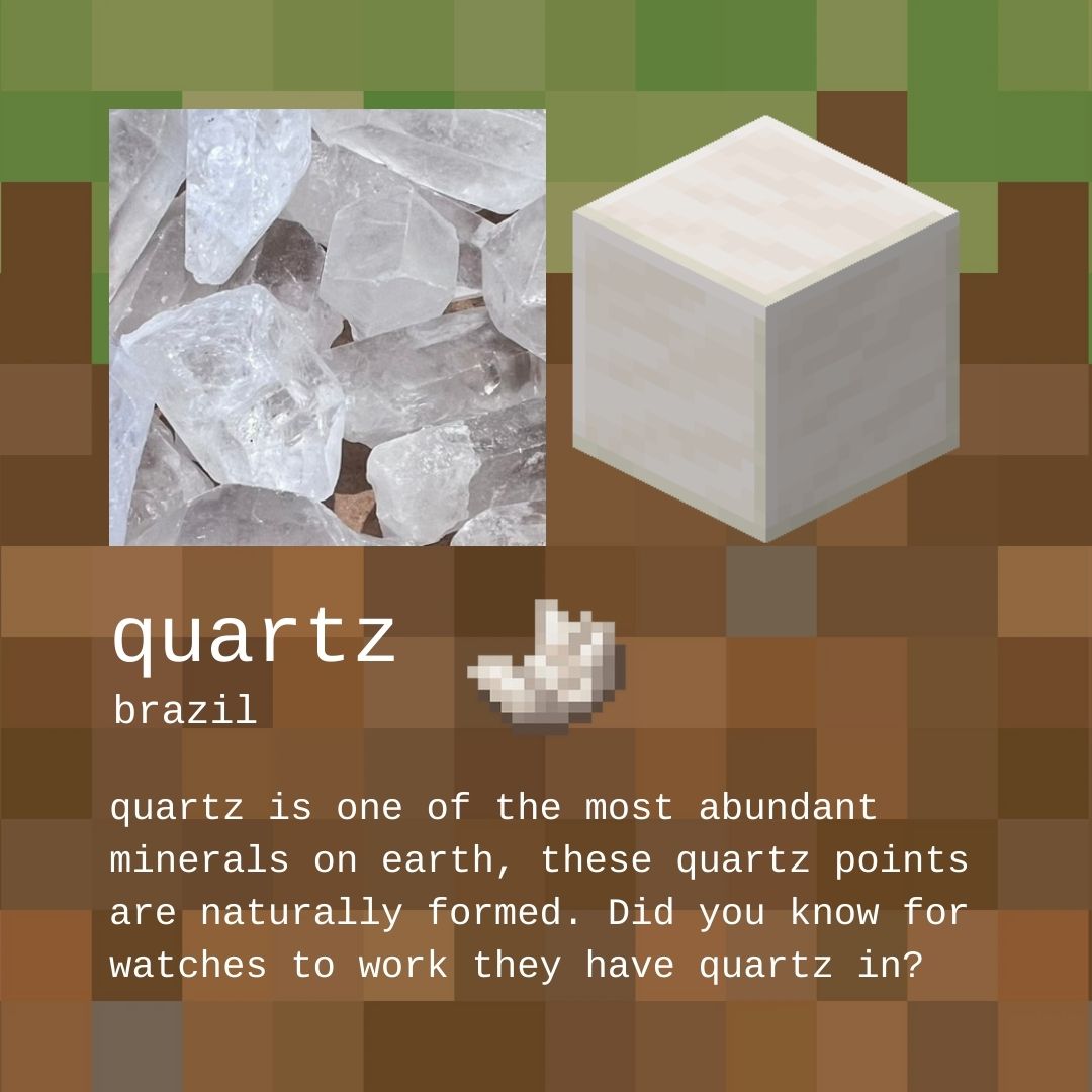 IDENTIFY YOUR MINECRAFT CRYSTALS