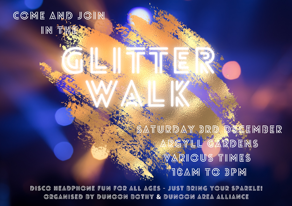 Join the Dunoon Glitter Walk