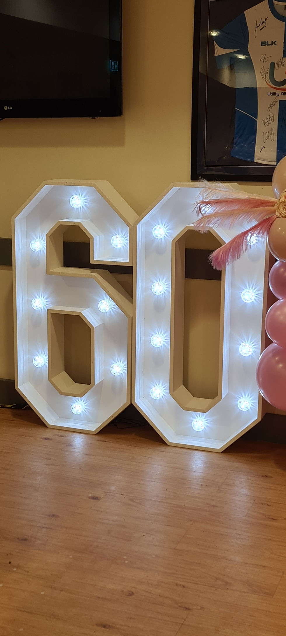4ft Light up Numbers | Celebrate by Lisa | Cambridgeshire