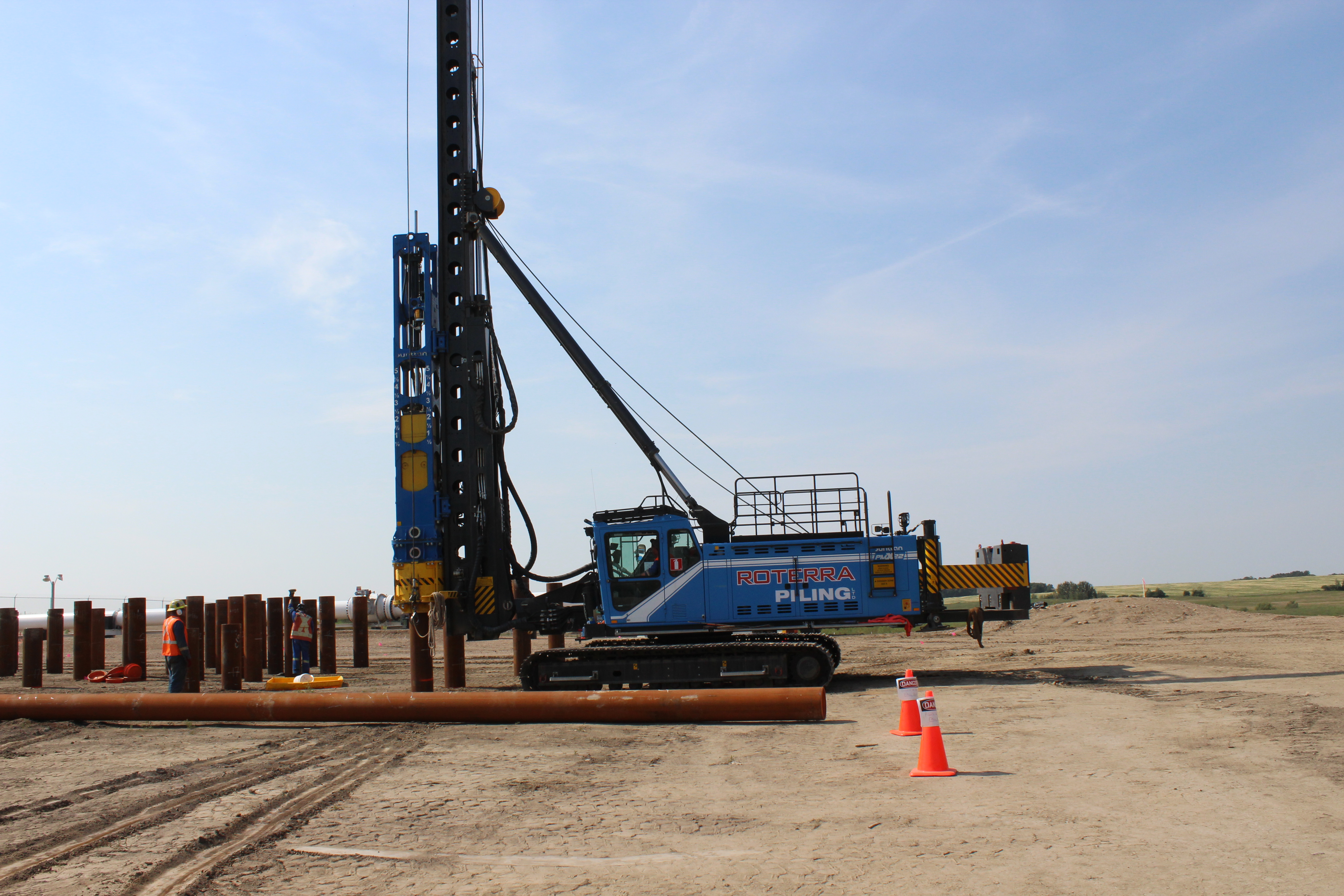 Driven Piling | Roterra Piling | Piling Solutions | Canada