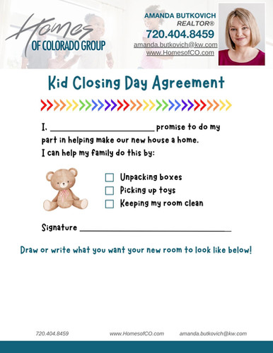 KID Closing Day Contract | Homes of Expansion