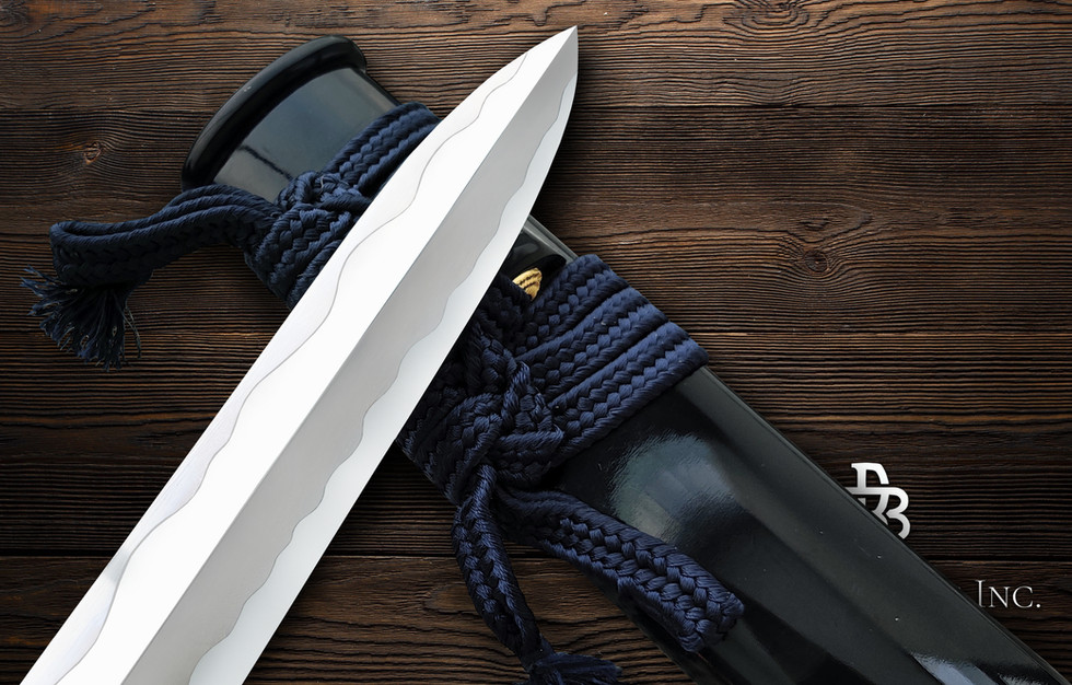 Kage No Senshi Tsurugi Wakizashi & Tanto | Handmade Japanese Straight ...