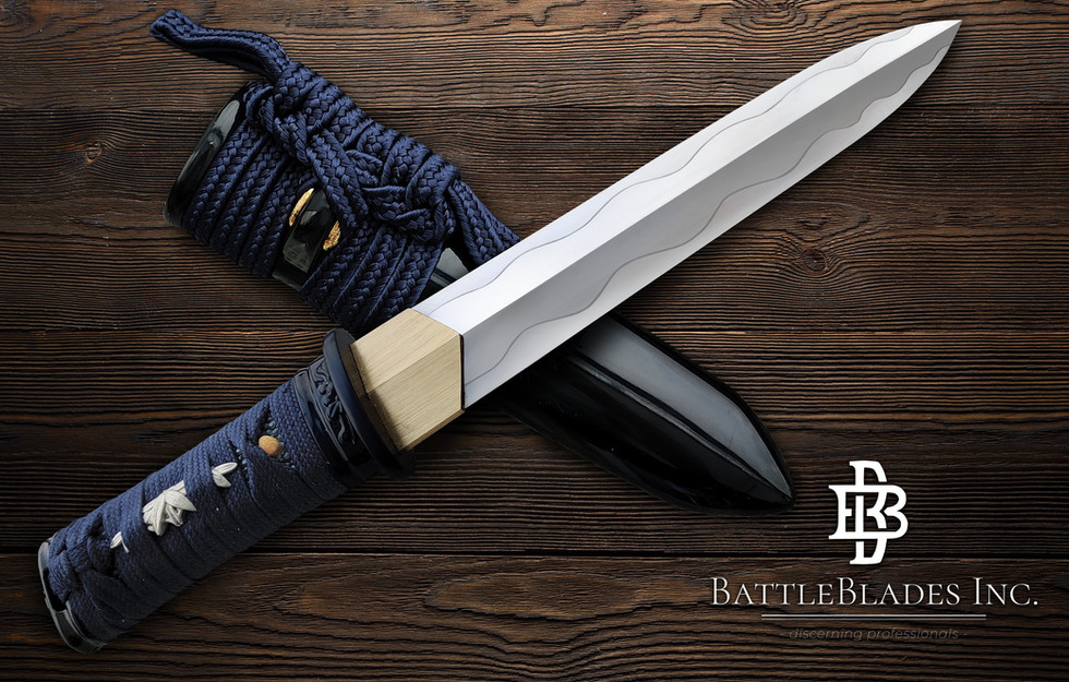 Kage No Senshi Tsurugi Wakizashi & Tanto | Handmade Japanese Straight ...