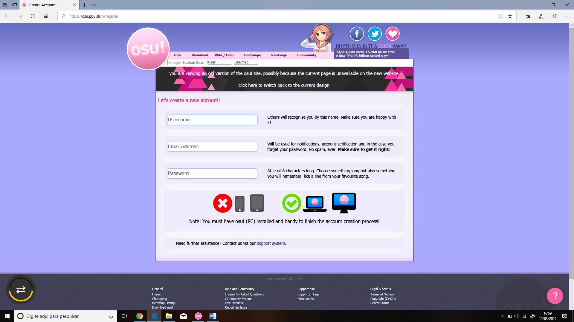 Osu! O jogo grátis que ajuda a melhorar os reflexos e traços na mesa ...
