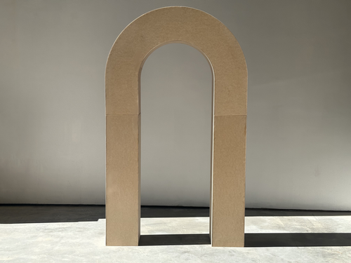 3D Hollow Arch Backdrop - Foldable - PickUp ONLY | White Corner