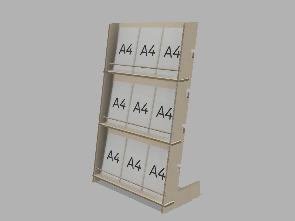 Store Displays and Stands | White Corner| Fast Shipping | Made in AU