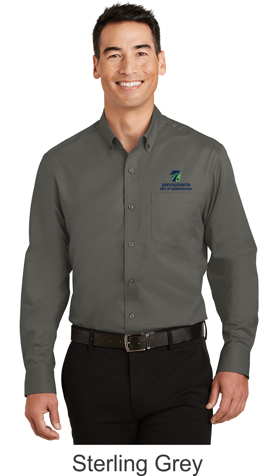 Men's SuperPro Twill Shirt | PennDOT Proud