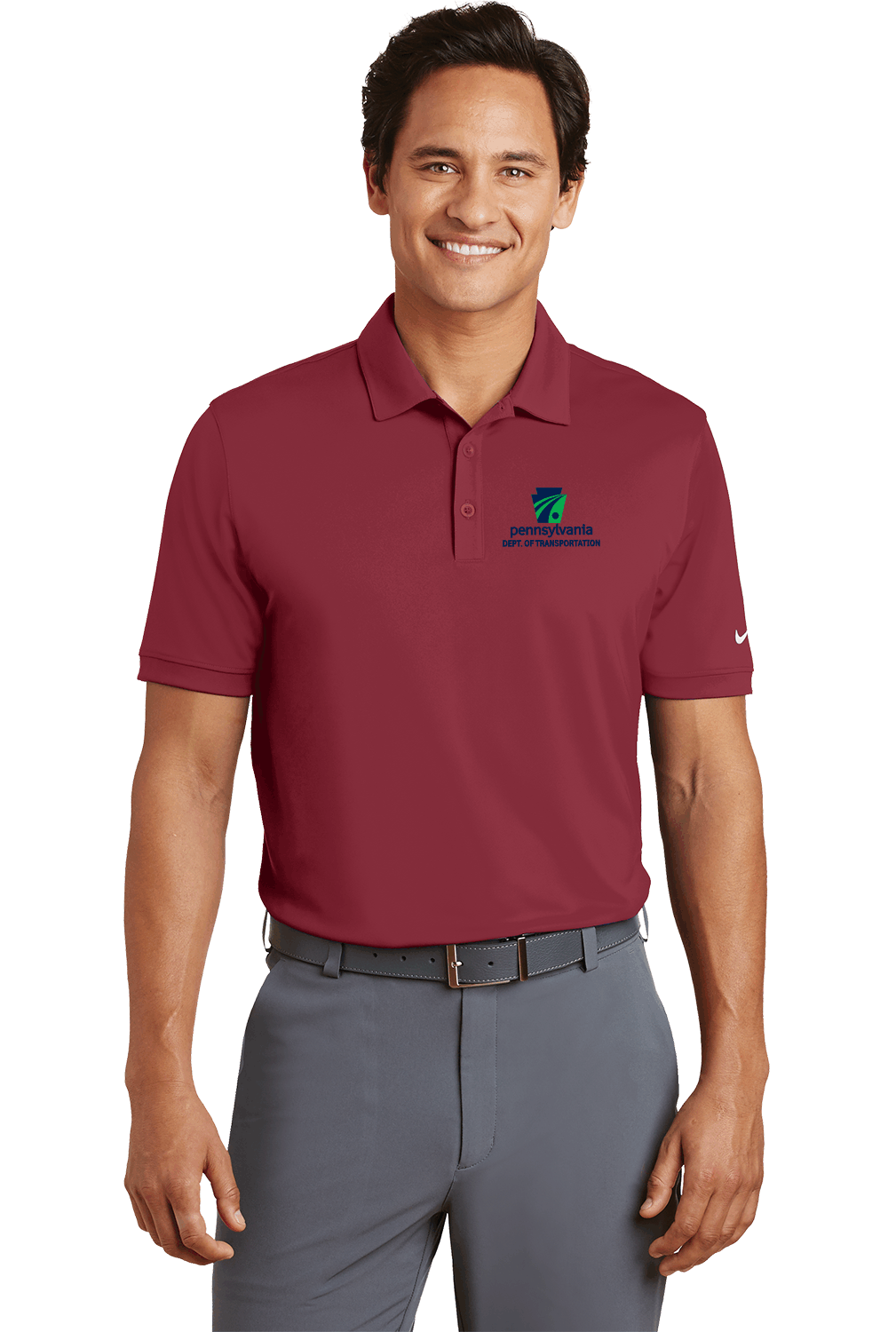 Nike Golf Dri-FIT Smooth Performance Polo | PennDOT Proud