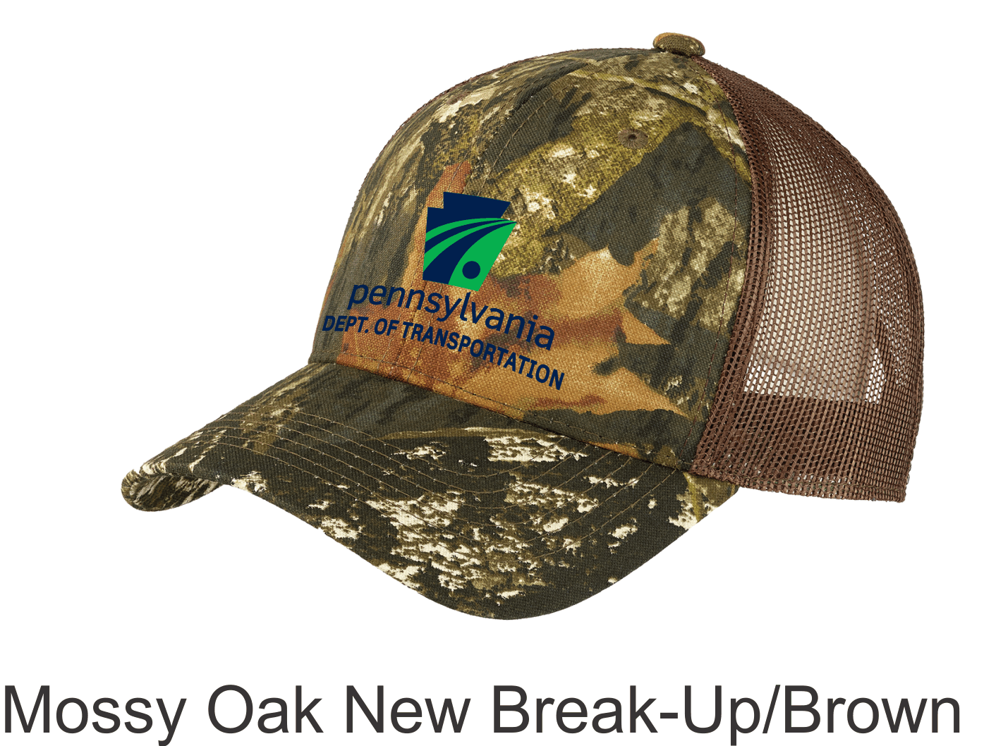 Structured Camouflage Mesh Back Cap | PennDOT Proud