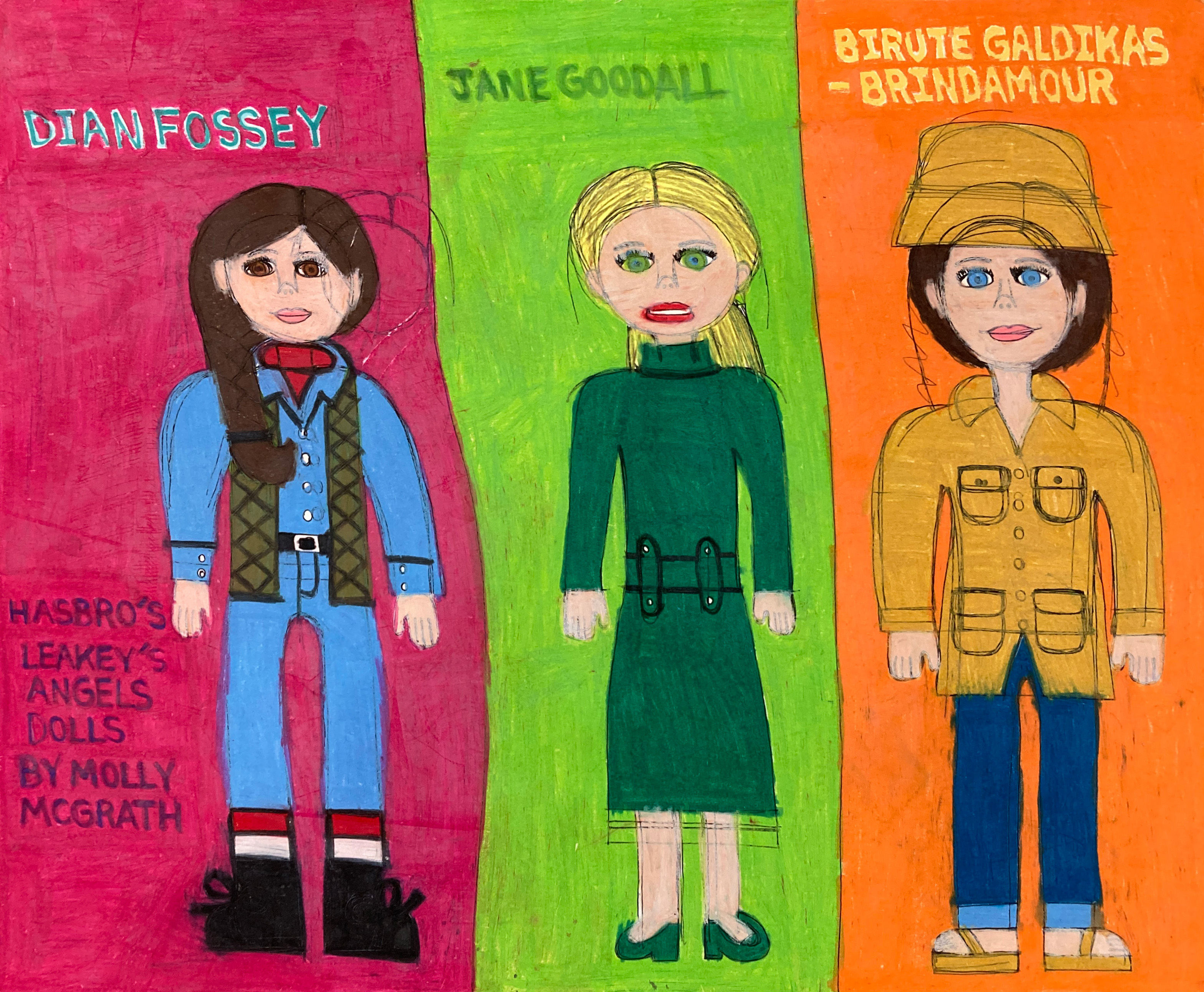 "Hasbro's Leakey's Angels Dolls" by Molly McGrath | Project Onward