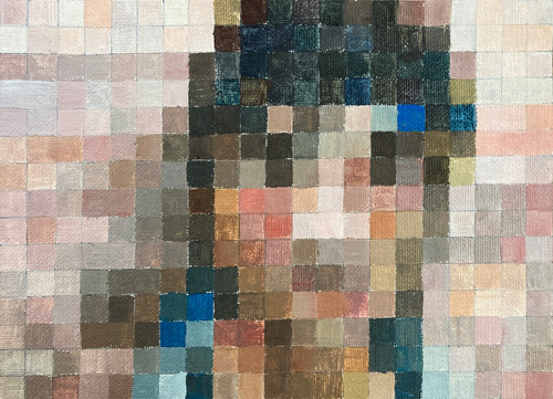 "Pixelated Self-Portrait" by Janno Juguilon | Project Onward