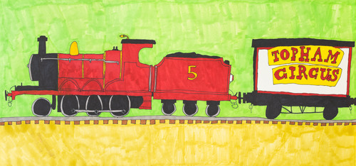 "Topham Circus Train" by Jack Moore | Project Onward