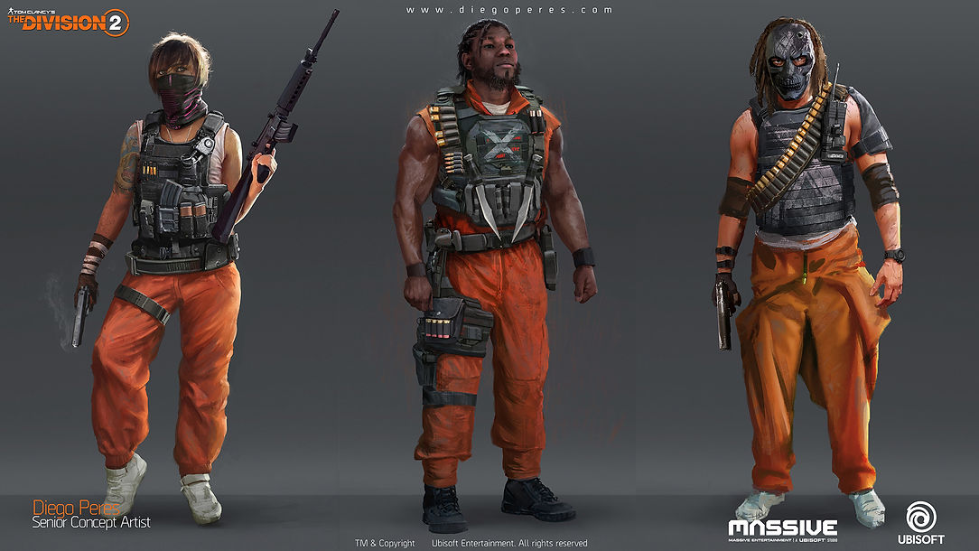 Diego Peres | Concept Art Games & Movies