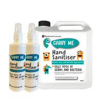 Carry Me Hand Sanitiser -4Litre (FREE X2 250ML) | BORNNZ