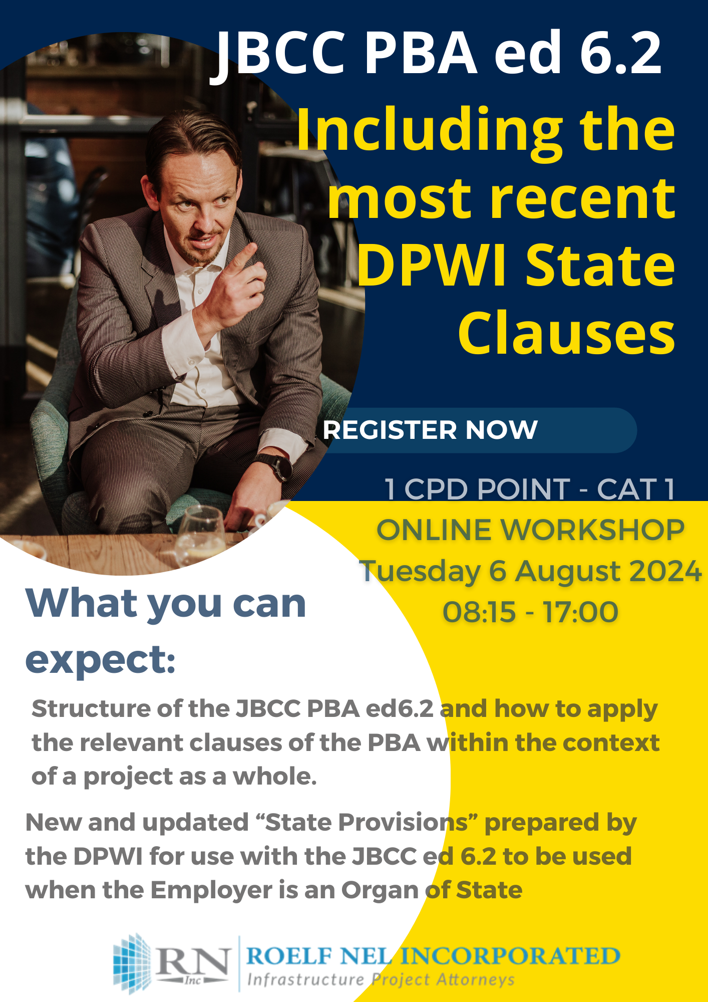 JBCC ed 6.2 Training including the most recent DPWI State Clauses | GIfA